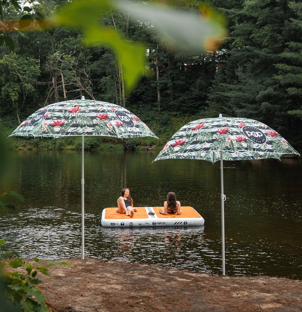 8'x7' Inflatable Floating Dock for Boats & Yachts