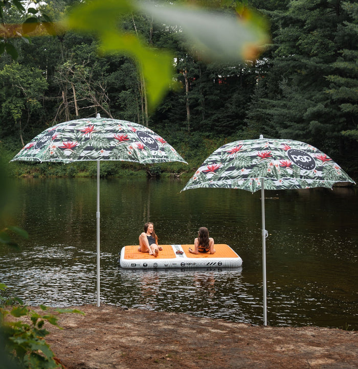 8'x7' Inflatable Floating Dock for Boats & Yachts
