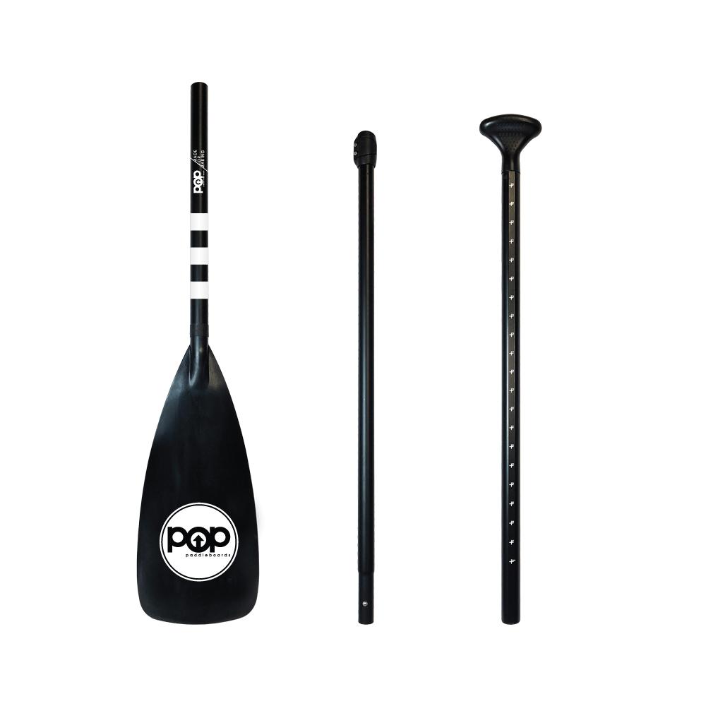 3-Piece Aluminum SUP Paddle - Adjustable & Collapsible